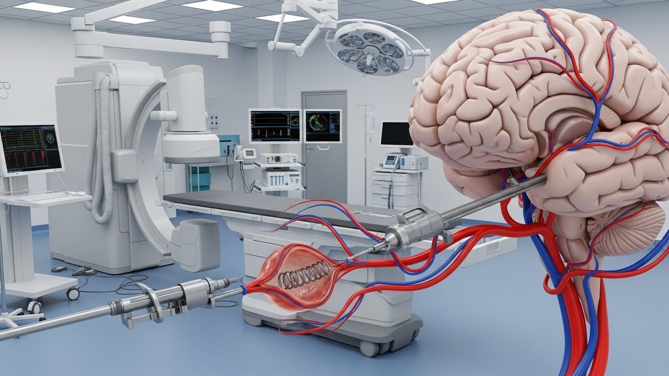 Embolisation d'anévrisme cérébral : Guide 2026 au Maroc